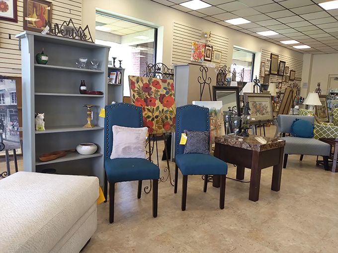 Those blue chairs aren't just seating&mdash;they're the beginning of your home's next chapter, waiting to tell their story in your space.