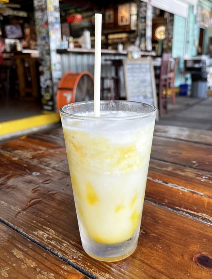 This isn't just a tropical drink&mdash;it's vacation in a glass, where mango and coconut join forces to make Monday feel like Saturday.