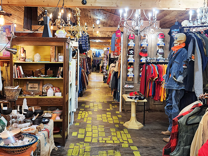 Where flannel meets funky. This menswear aisle could outfit you for everything from a concert to a casual Friday that really makes a statement.