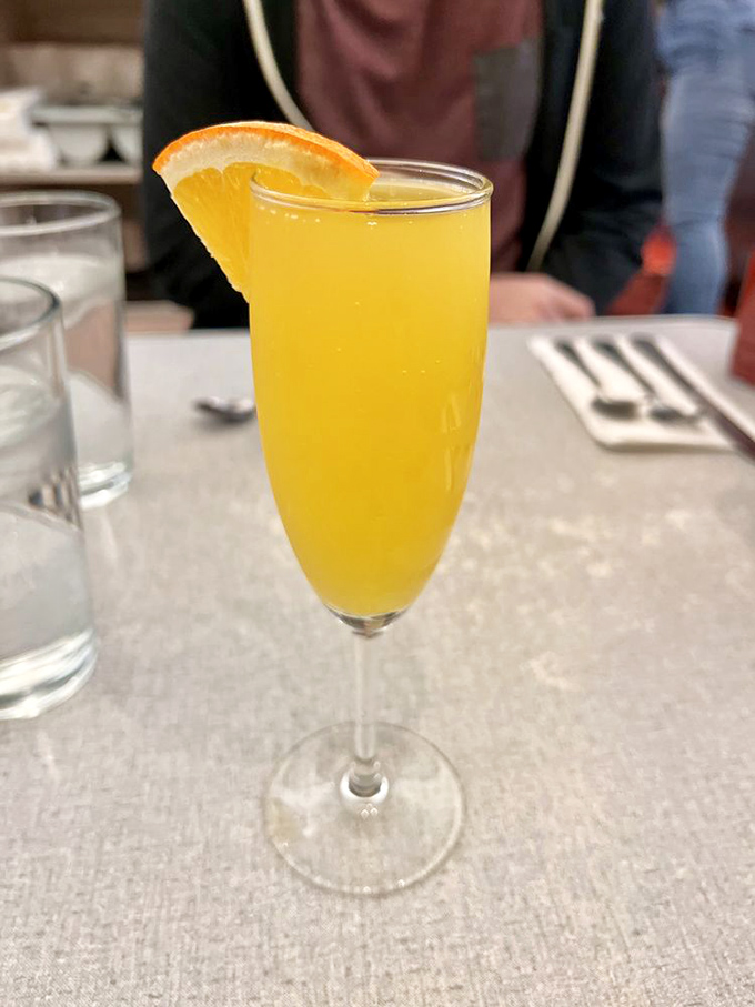 Sunshine in a glass&mdash;this mimosa isn't just a brunch accessory, it's practically a vitamin supplement. At least that's what I tell myself.