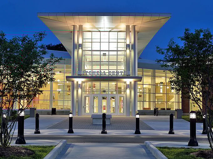 The Mitchell Center's modern lines prove Granville isn't just about preserving the past&mdash;it's creating spaces for future memories too.