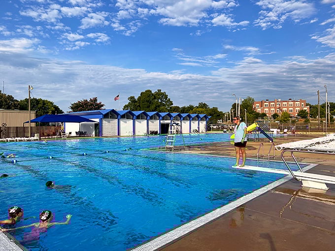 The municipal pool provides affordable summer relief. No resort fees, no pretentious cabanas&mdash;just good old-fashioned splashing around under Missouri skies.