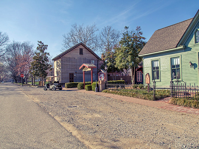 Quaint homes with personality to spare line quiet streets where golf carts are practical transportation, not just retirement community status symbols.