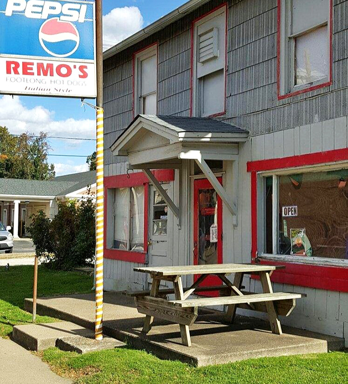 The outdoor picnic table &ndash; where summer memories are made, sauce stains are earned, and no one judges you for ordering seconds.