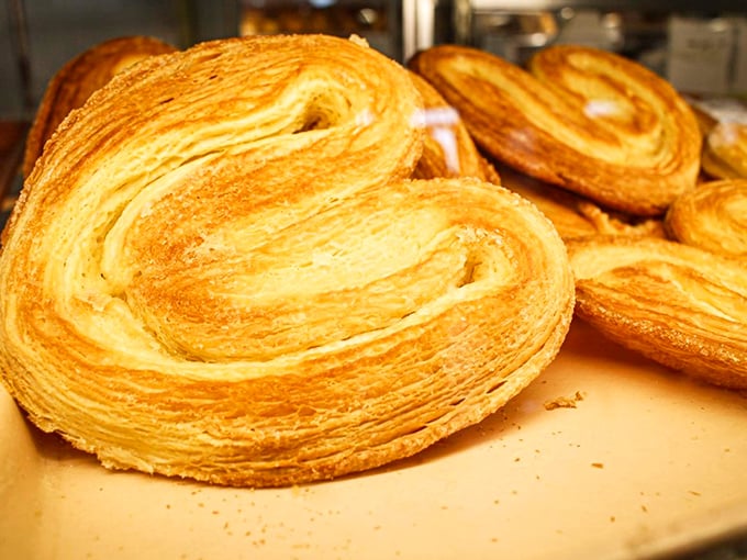 Palmiers (or orejas) with their hypnotic swirls of caramelized layers that shatter with each bite, leaving evidence all over your shirt.