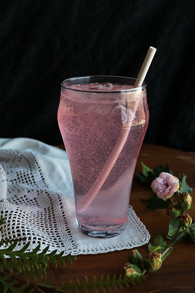 This pink phosphate soda sparkles like a socialite's conversation. A refreshing throwback to when drinks were crafted, not manufactured.