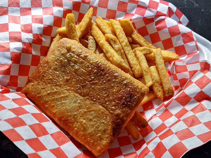 Fried perfection alongside crispy fries&mdash;simple pleasures that have launched a thousand food pilgrimages. Some treasures don't need fancy wrapping.