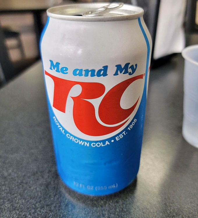 An RC Cola in the wild! This endangered soda species finds sanctuary at Nardi's, where nostalgia is always on the menu.