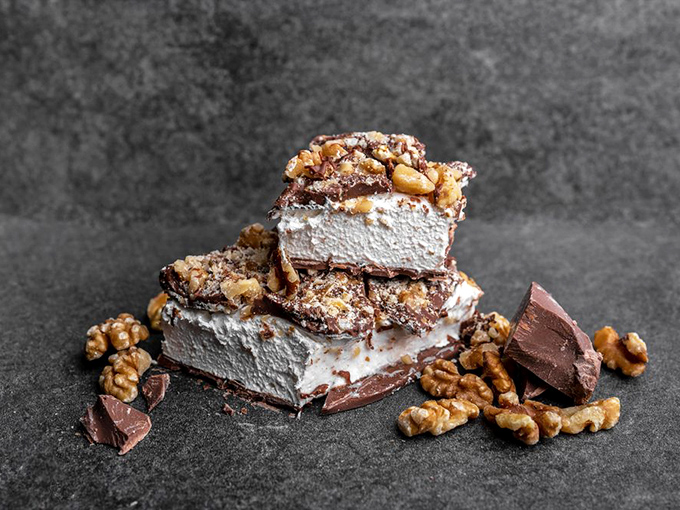 This isn't just Rocky Road &ndash; it's a masterpiece of marshmallow, chocolate, and walnuts that makes ordinary ice cream flavors seem like a dirt path.