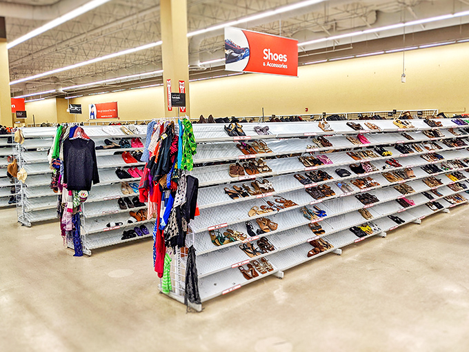 Footwear fantasyland where someone else's barely-worn boots might become your most comfortable walking companions.