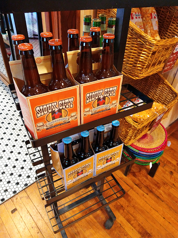 Local pride bottled and capped&mdash;Sioux City's orange cream soda stands ready to transport taste buds back to simpler, sweeter times.