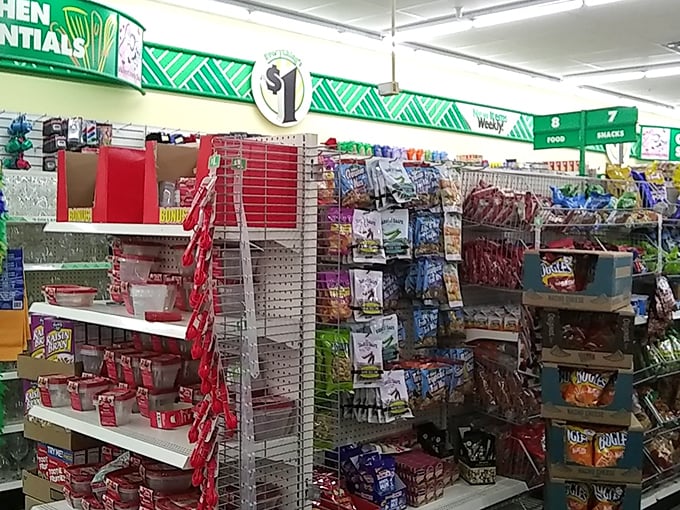 Snack central—where your munchies budget stretches further than your post-snacking waistline will.