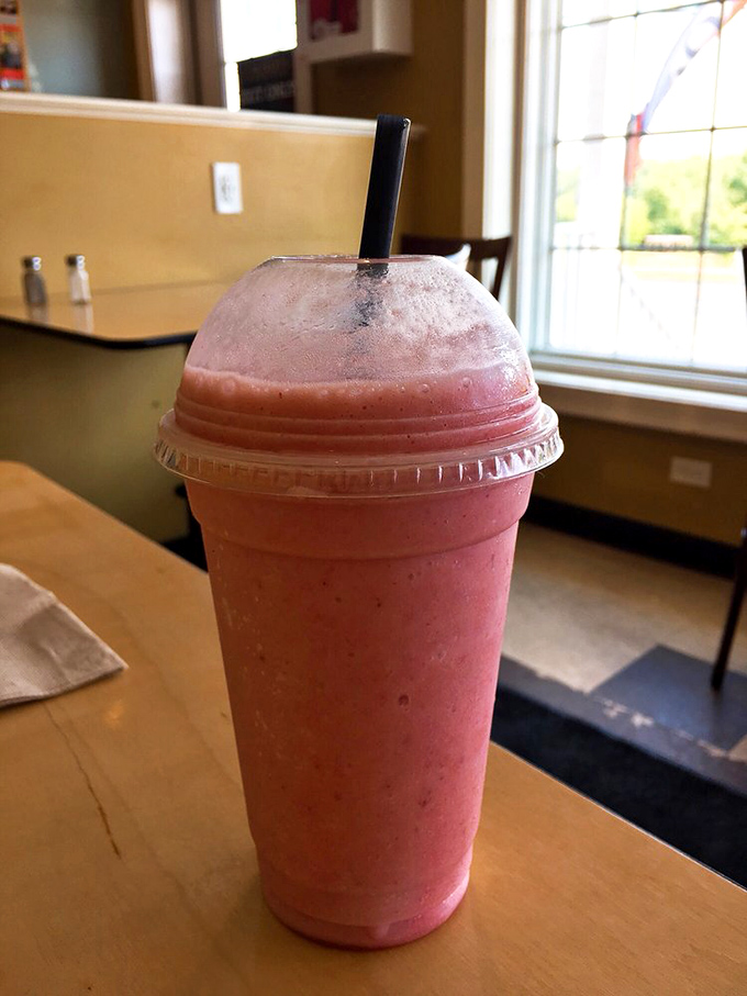 That strawberry smoothie isn't just pink&mdash;it's practically blushing from all the compliments it receives. Summer in a cup, no matter the season.