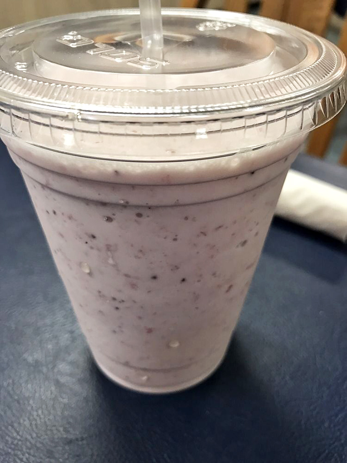 This strawberry milkshake isn't just a drink&mdash;it's a time machine back to when desserts weren't afraid to be desserts. Thick enough to require commitment.