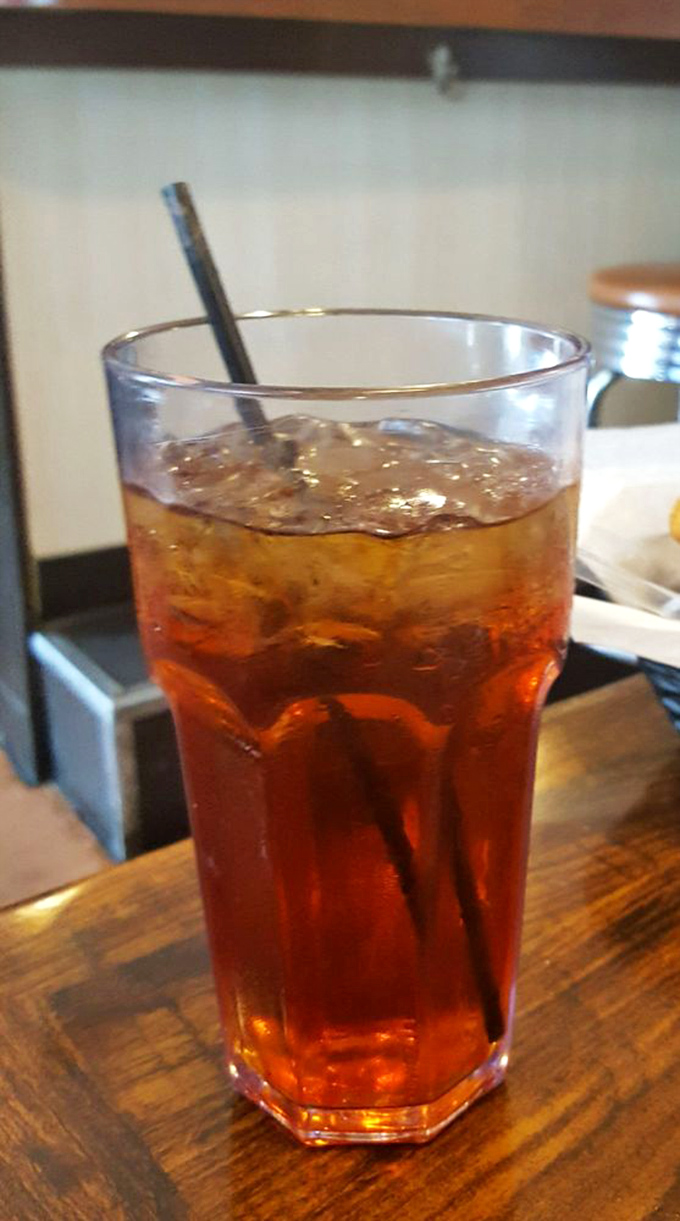 Sweet tea so perfectly amber it could be mistaken for fine bourbon. In Georgia, this isn't just a beverage&mdash;it's practically a constitutional right.