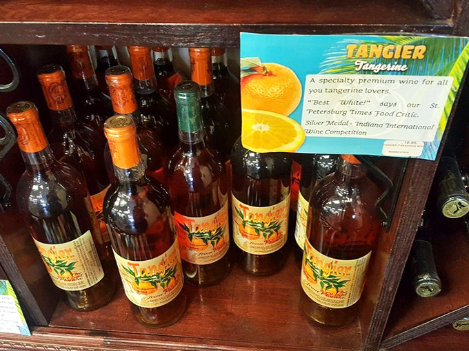 Florida sunshine captured in bottles&mdash;Tangier Tangerine Wine offers a sippable souvenir that's far more enjoyable than those airport snow globes.