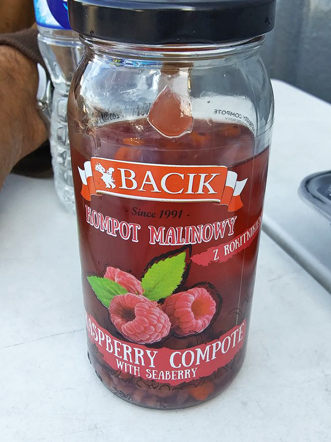 Not just any fruit in a jar&mdash;this raspberry-seaberry compote is liquid ruby, the secret weapon in Polish pantries for transforming ordinary desserts into extraordinary memories.