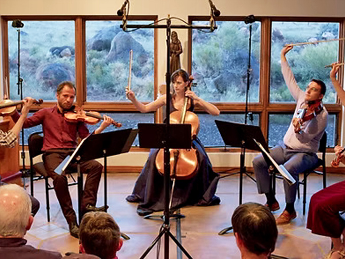 Classical music performed against red rock backdrops&mdash;where Mozart meets Mother Nature in perfect harmony. Culture in unexpected places.
