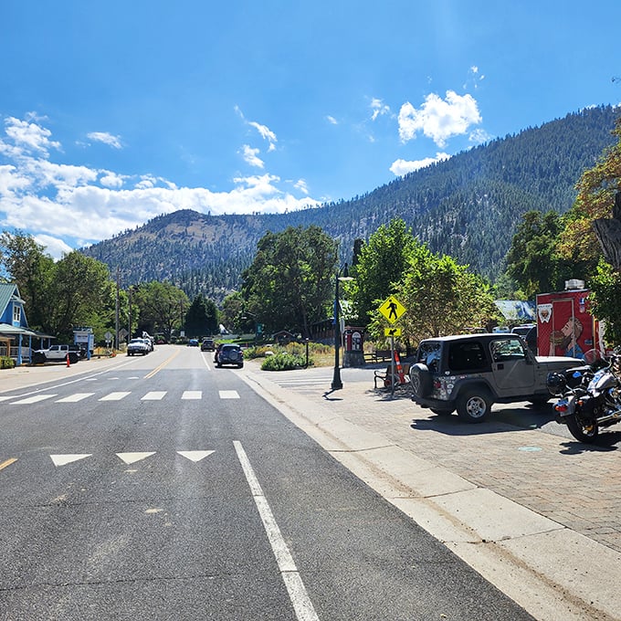Small town, big sky country &ndash; where Jeeps and motorcycles park alongside buildings that have witnessed centuries of Western drama.