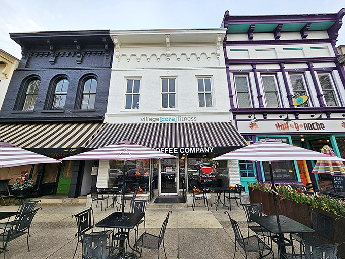 Village Coffee Company isn't just serving caffeine&mdash;it's brewing community one cup at a time under those classic black and white awnings.