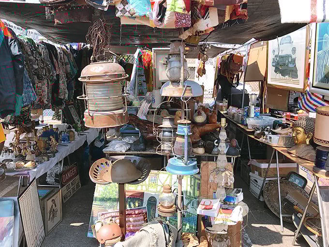 This beautiful chaos of vintage treasures is exactly what your living room has been missing &ndash; one person's attic castoffs become another's perfect conversation piece.