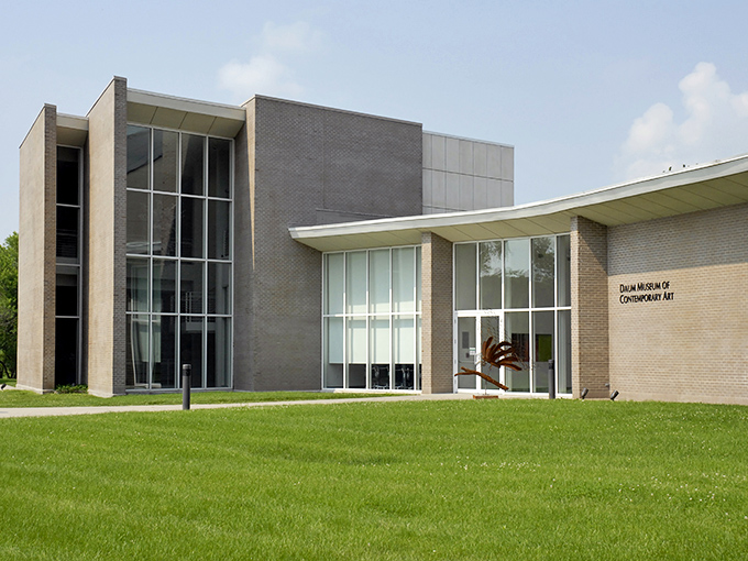 The Daum Museum's sleek modern architecture proves that Sedalia embraces contemporary culture alongside its historical treasures.