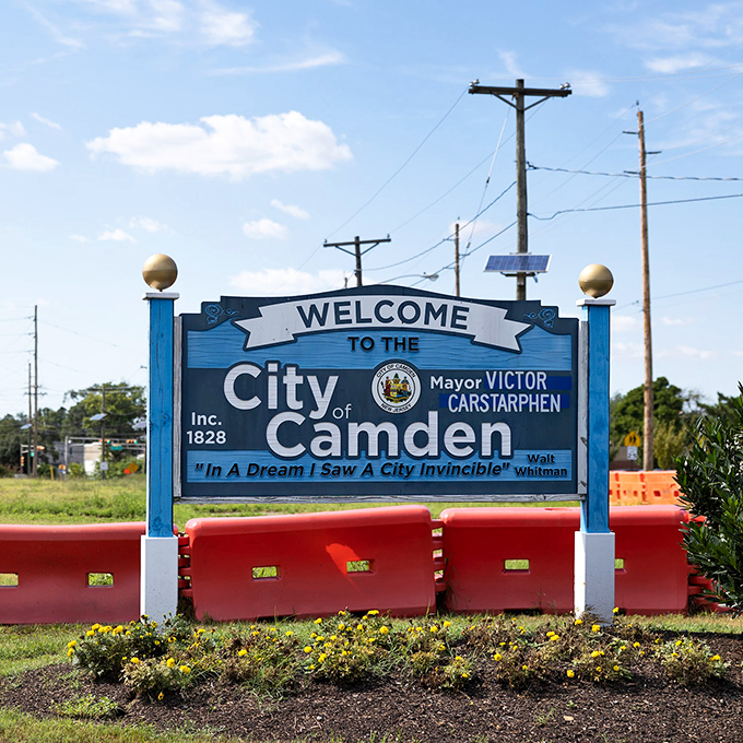 "In a dream I saw a city invincible"&mdash;Walt Whitman's words welcome visitors to Camden, a resilient community where Social Security dollars stretch further.