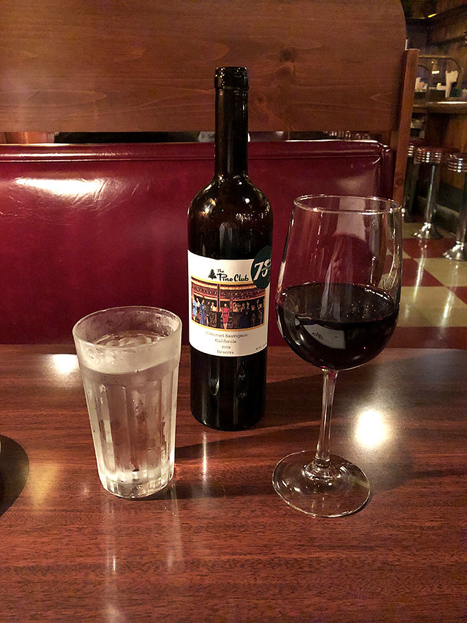 Wine served in an environment where conversation flows as smoothly as the cabernet. No phones necessary&mdash;just good company.