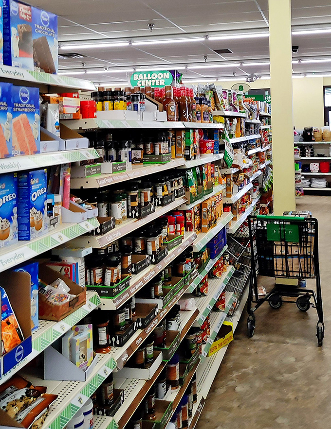 The snack aisle: where diet resolutions go to die, but budget goals thrive. Name-brand munchies at prices that make splurging feel practically responsible.