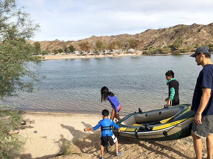 Families launching kayaks into waters so inviting, even the most dedicated couch potatoes start planning aquatic adventures.