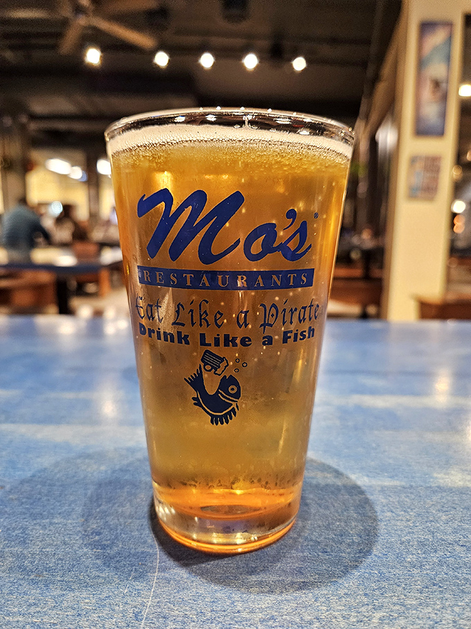 "Eat Like a Pirate, Drink Like a Fish"&mdash;words to live by when you're sipping a cold one with an ocean view and seafood on the way.