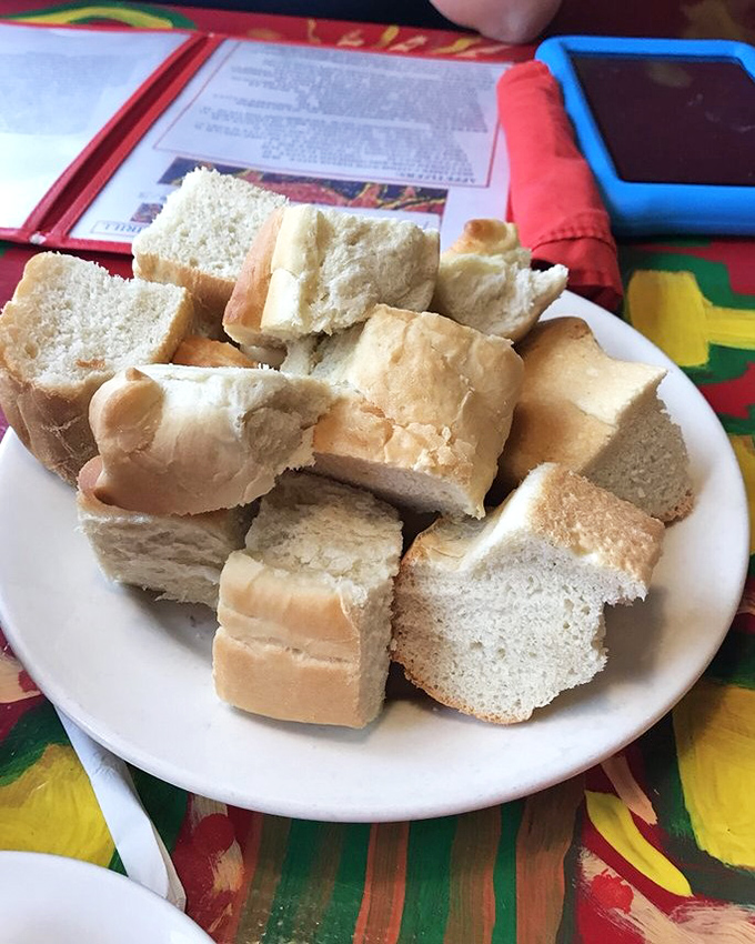 Bread isn't just a starter here, it's a statement of intent &ndash; generous, unpretentious, and ready to soak up every last drop of sauce.