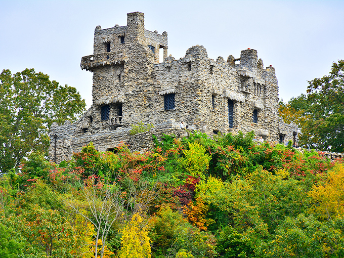 Gillette Castle stands like a medieval mirage above the Connecticut River &ndash; the eccentric masterpiece of William Gillette, who played Sherlock Holmes on stage.