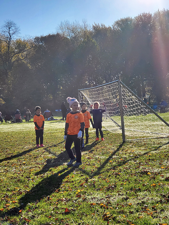 Youth soccer at its finest&mdash;where scoring goals takes second place to mastering the art of post-game snack negotiation.