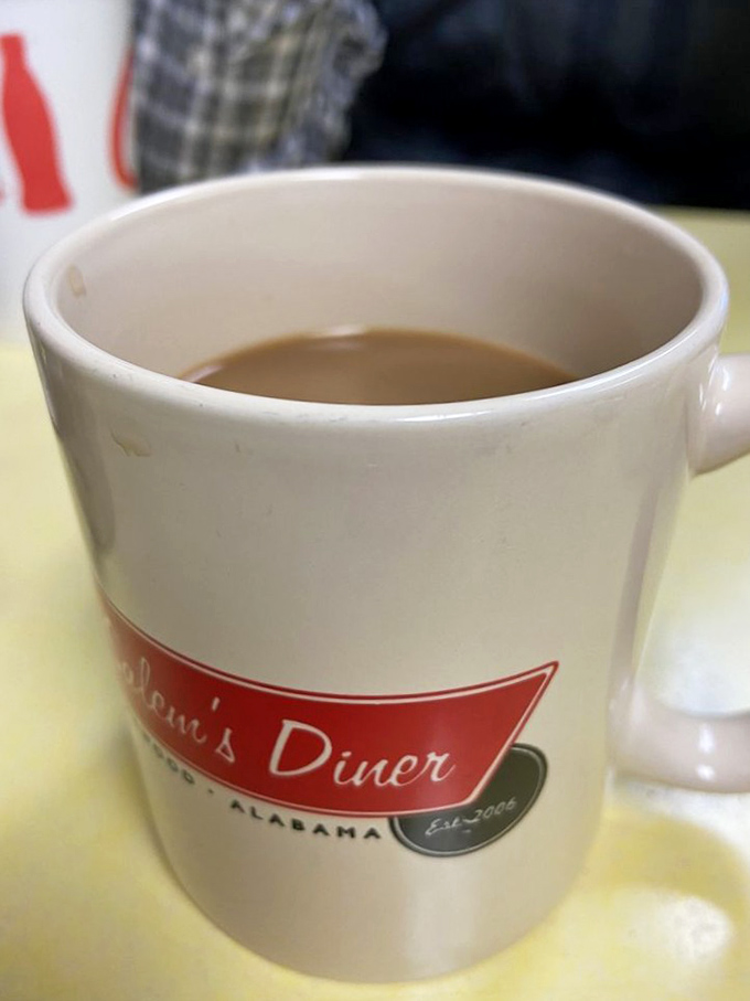The official fuel of morning conversations. This isn't just coffee; it's a warm handshake in liquid form, served in a mug that feels like it was made for your hands.
