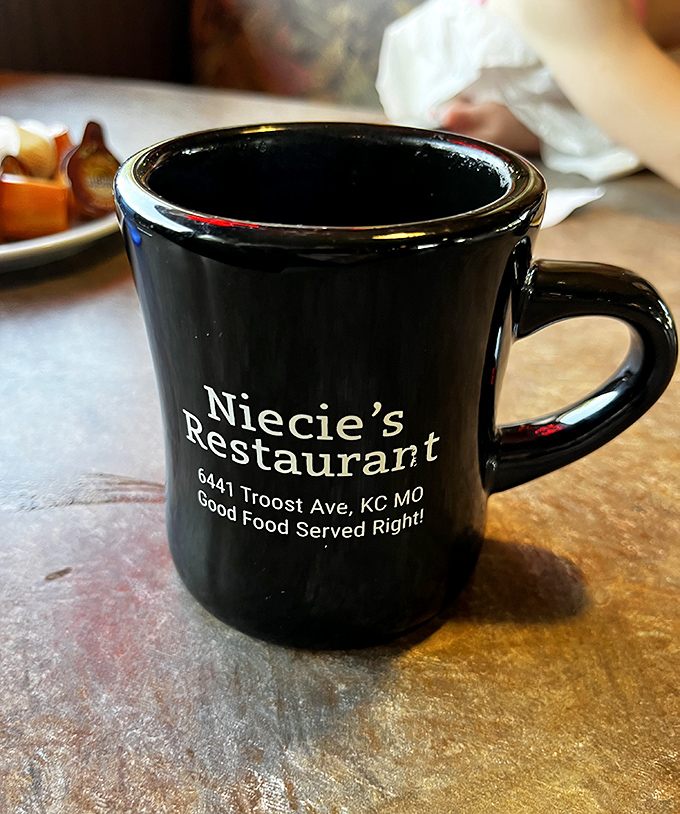 A sturdy mug that means business. No delicate teacups here &ndash; just honest coffee for people who need proper caffeination.