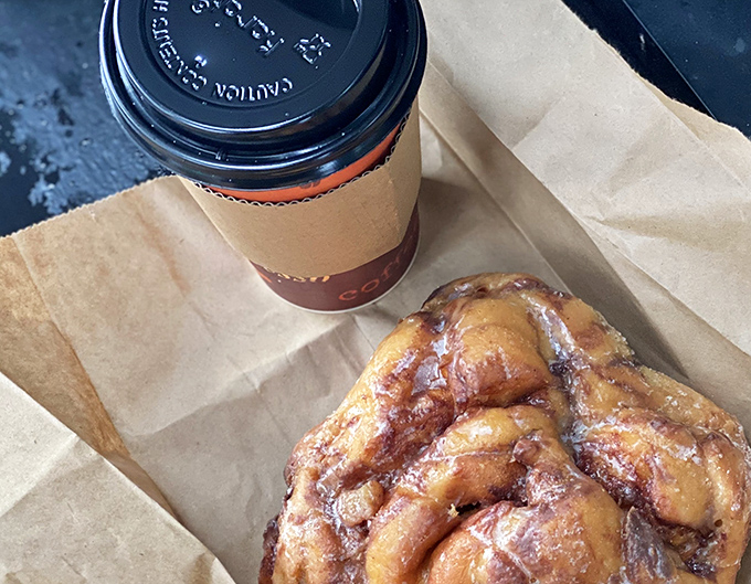 Nothing beats the classic pairing of fresh coffee and warm pastry in this authentic neighborhood setting.