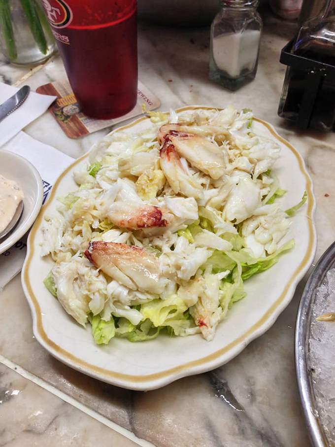 Crab salad that makes you question why anyone would ever drown seafood in mayo&mdash;this is what simplicity and respect for ingredients looks like.