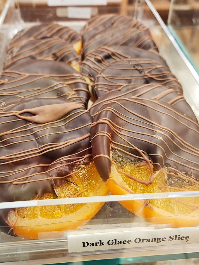 Dark chocolate-draped orange slices that make fruit count as dessert&mdash;a loophole your nutritionist secretly approves.