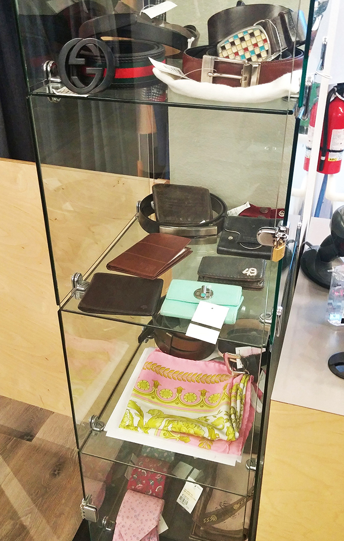 Designer accessories without designer prices. That Gucci belt might be your best find of the day &ndash; if you're quick enough to snag it.