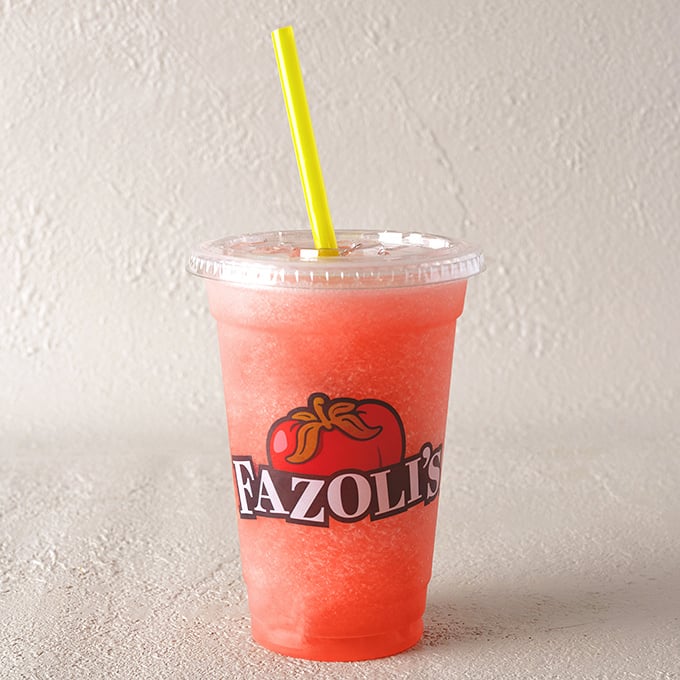 Nothing says "I'm serious about my Italian-inspired meal" quite like a frosty fruit Italian ice in Fazoli's signature cup &ndash; refreshment with a side of nostalgia.