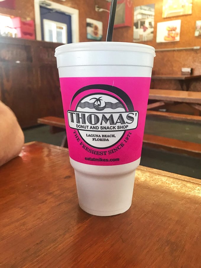 Even the drinks come with that special Thomas touch, proving attention to detail extends to every single detail.