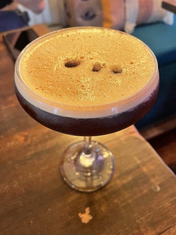 This frothy cocktail creation proves that breakfast beverages can be just as Instagram-worthy as they are deliciously satisfying to drink.