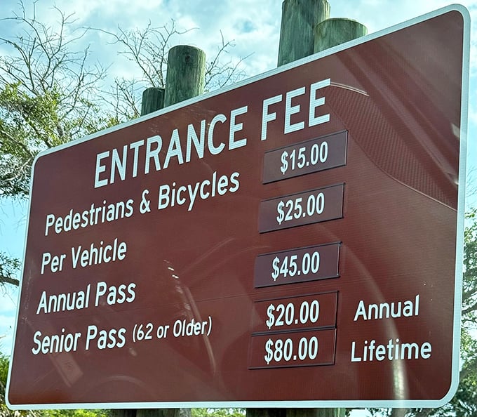 Consider these entrance fees your conservation contribution&mdash;the price of keeping paradise from turning into just another commercialized beach.