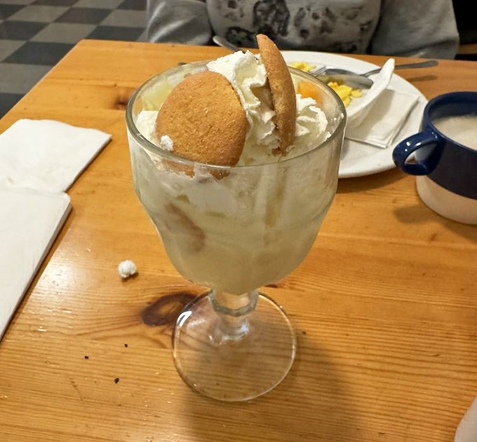 Dessert for breakfast? When it's homemade banana pudding topped with vanilla wafers, even your doctor might look the other way.