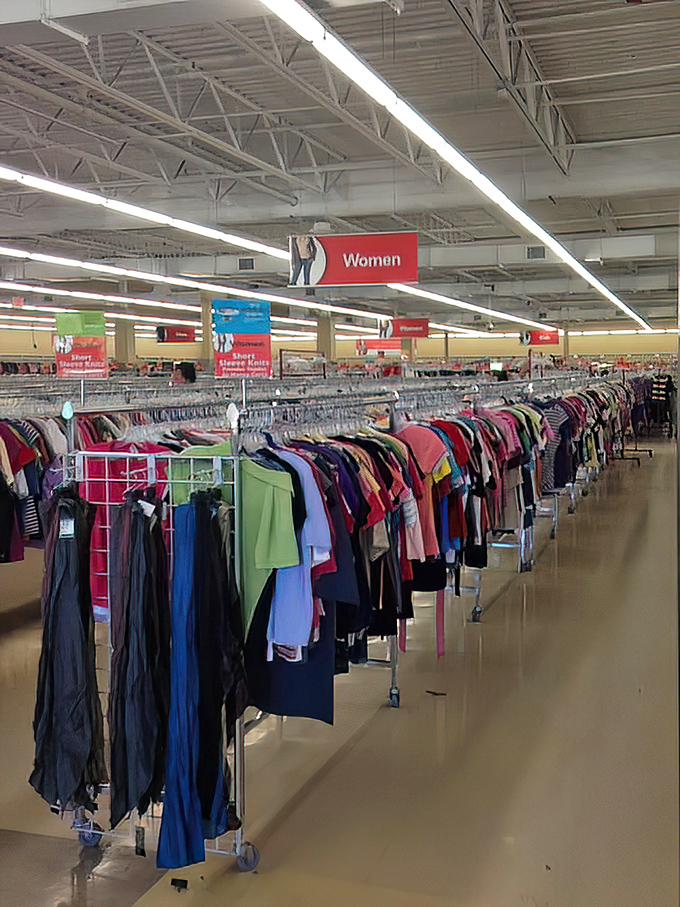 The women's department spans generations of style, proving good fashion never truly goes out of fashion.