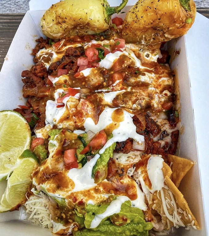 These loaded nachos prove that sometimes the best comfort food comes from unexpected places and generous hearts.