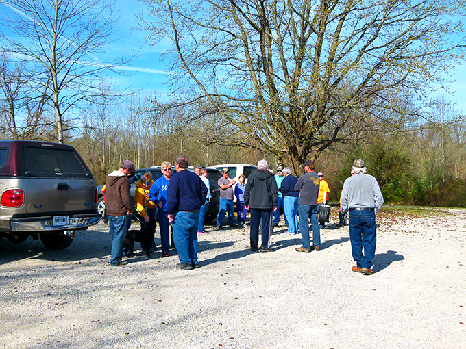 Trail meetups&mdash;where strangers become temporary hiking companions united by their mutual appreciation for Indiana's hidden natural treasures.