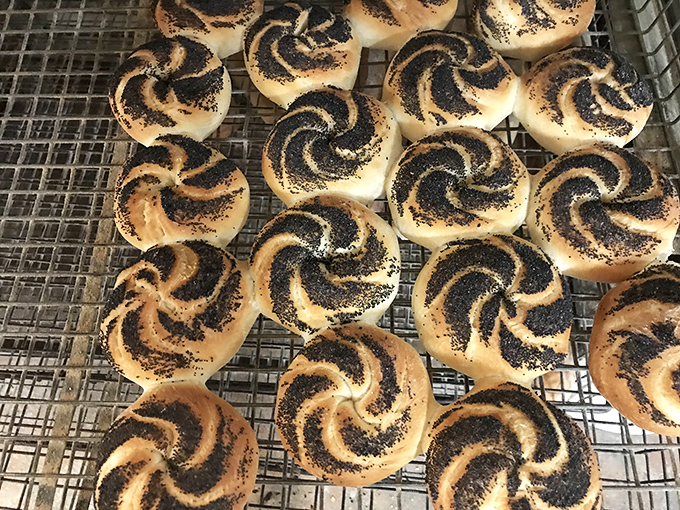 These poppy seed swirls aren't just rolls&mdash;they're edible pinwheels of joy that would make even the most serious adult giggle with delight.