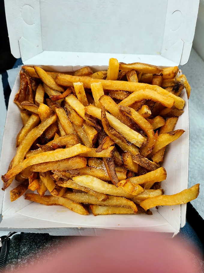 Golden, crispy fries that could make a French culinary school graduate weep with joy &ndash; and they're just the supporting act.